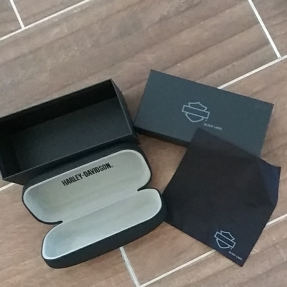 Harley-Davidson | Accessories | Harleydavidson Eyeglass Case Black ...